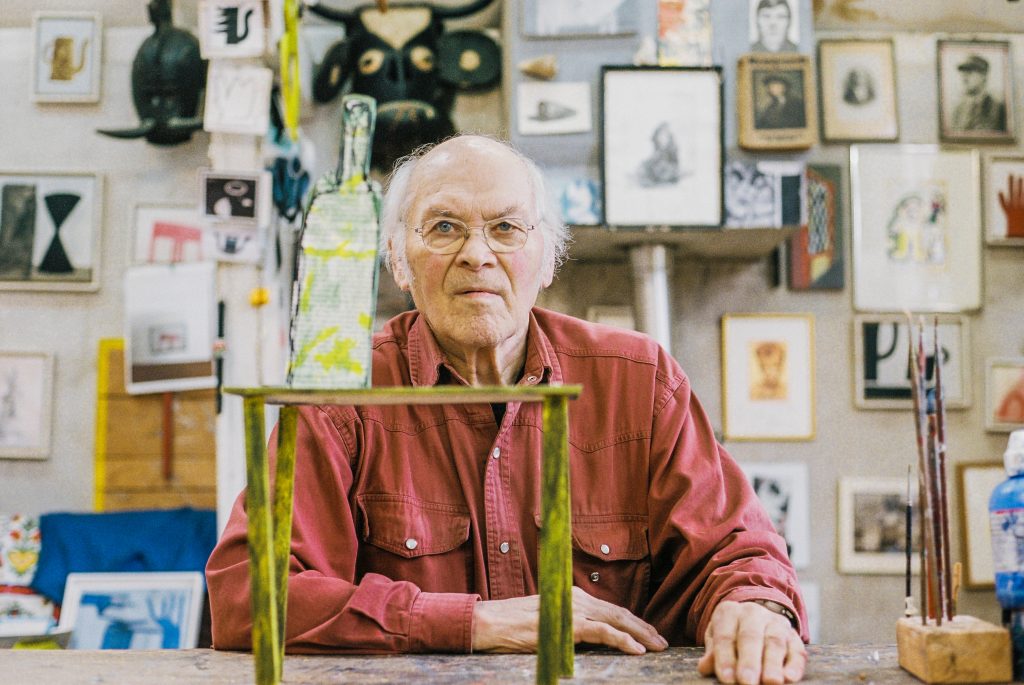 Klaas Gubbels negentig: oudste kunstenaar met solostand KunstRAI ...